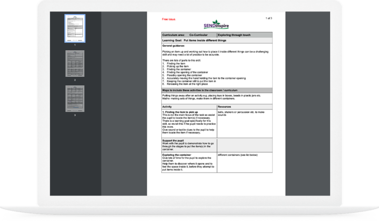 Send Inspire - Send Lesson Plans & Activities